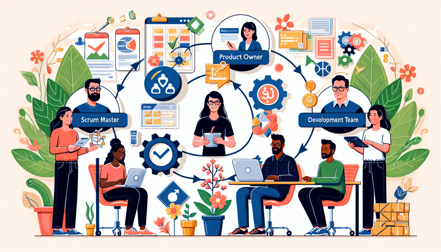 Roles y responsabilidades en equipos Agile: Scrum Master, Product Owner ...